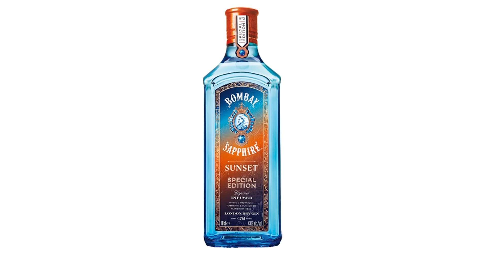A BOMBAY SAPPHIRE SUNSET SPECIAL EDITION LONDON DRY GIN 43% 700 ML ...