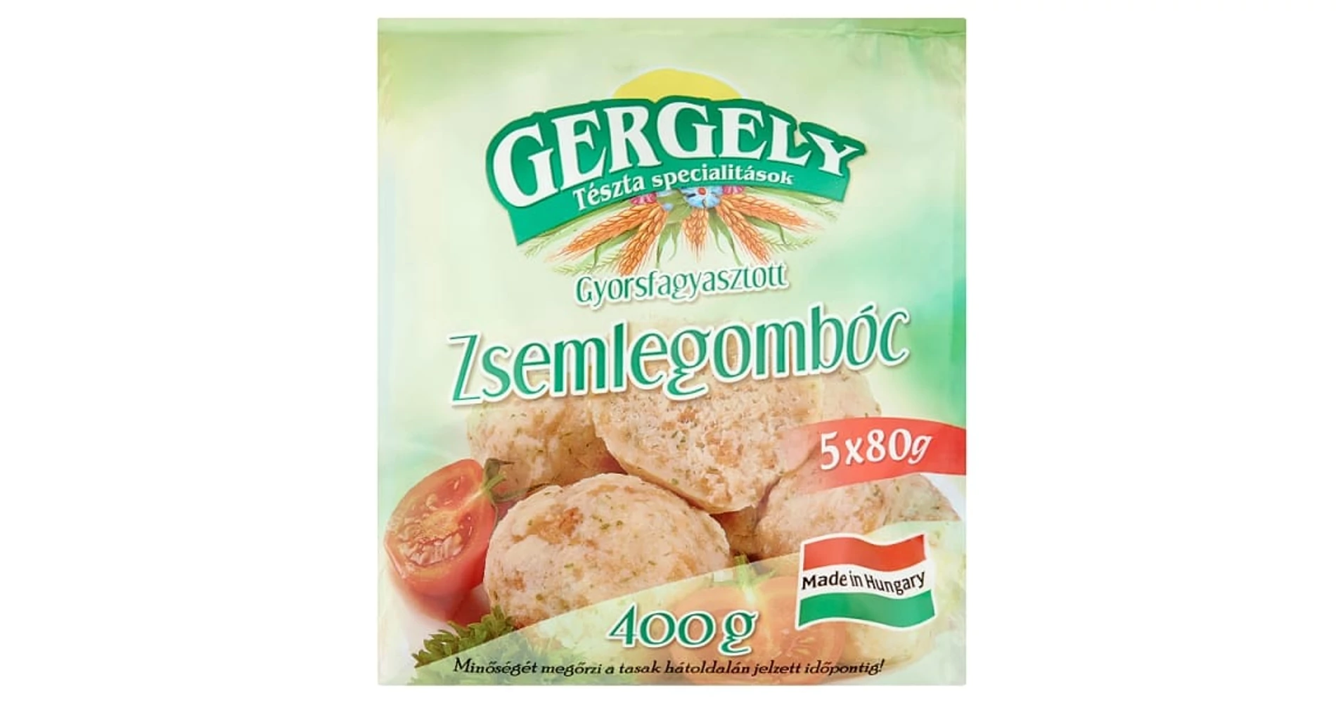 A GERGELY ZSEMLEGOMBÓC 400G termék megvásárolható Móri Spar partner ...