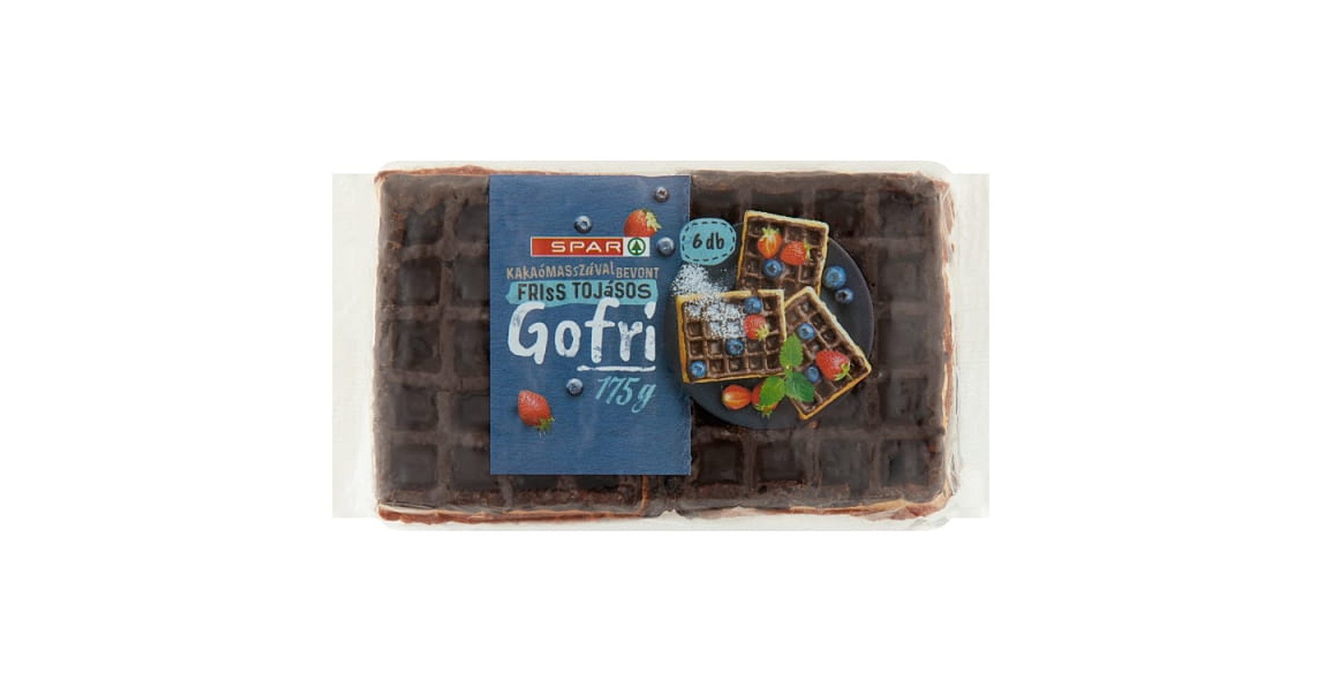 A SPAR KAKAÓMASSZÁVAL BEVONT FRISS TOJÁSOS GOFRI 175 G termék ...