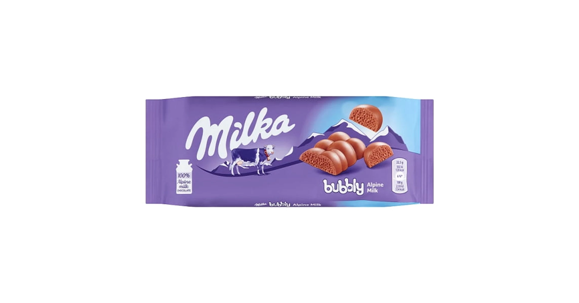 A MILKA BUBBLE ALPESI TEJCSOKOLÁDÉ 90G termék megvásárolható Móri Spar ...