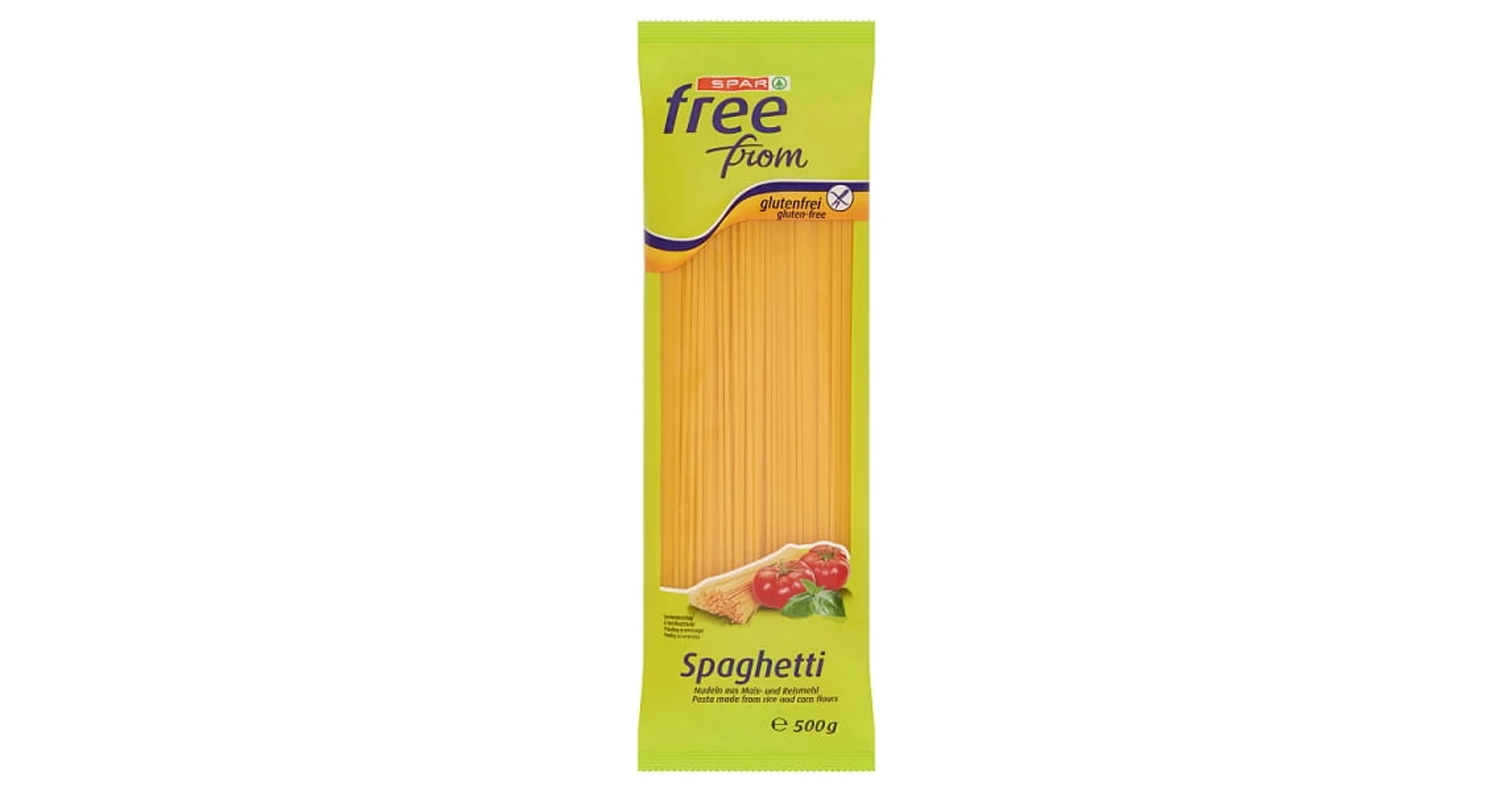 A SPAR FREE FROM SPAGETTI GLUTÉNMENTES SZÁRAZTÉSZTA 500 G termék ...